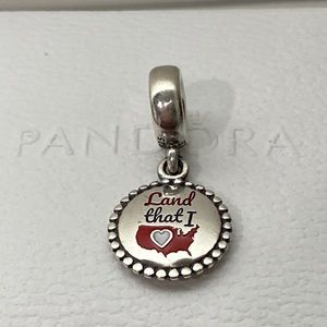 Pandora | Jewelry | New Pandora Land That I Love Usa Dangle Charm ...